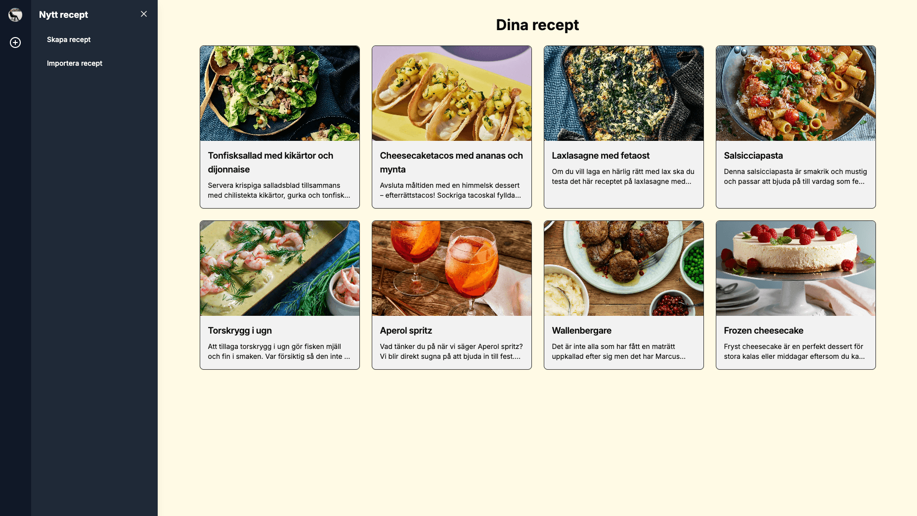 Mina Recept